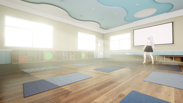 MMD场景下载 Yoga room-MMD资源库