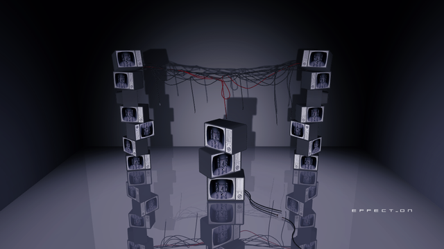 MMD场景コードとテレビのステージ场景下载