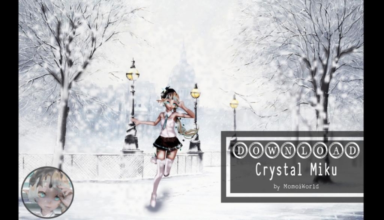 MMD模型[TDA] Crystal Miku by MomoiWorld模型下载