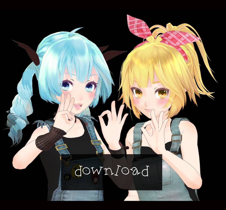 MMD模型_300_watchers_gift__模型下载