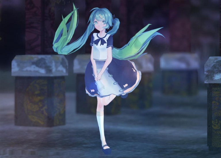 MMD模型Sour marine miku模型下载