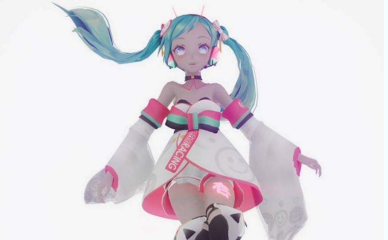 MMD模型Sour racing miku 2020 Haregi ver模型下载