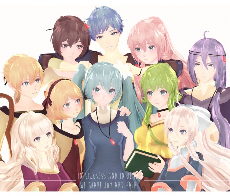 MMD模型Tda Blessed Messiah and the Tower of AI (Jjinomu)模型下载