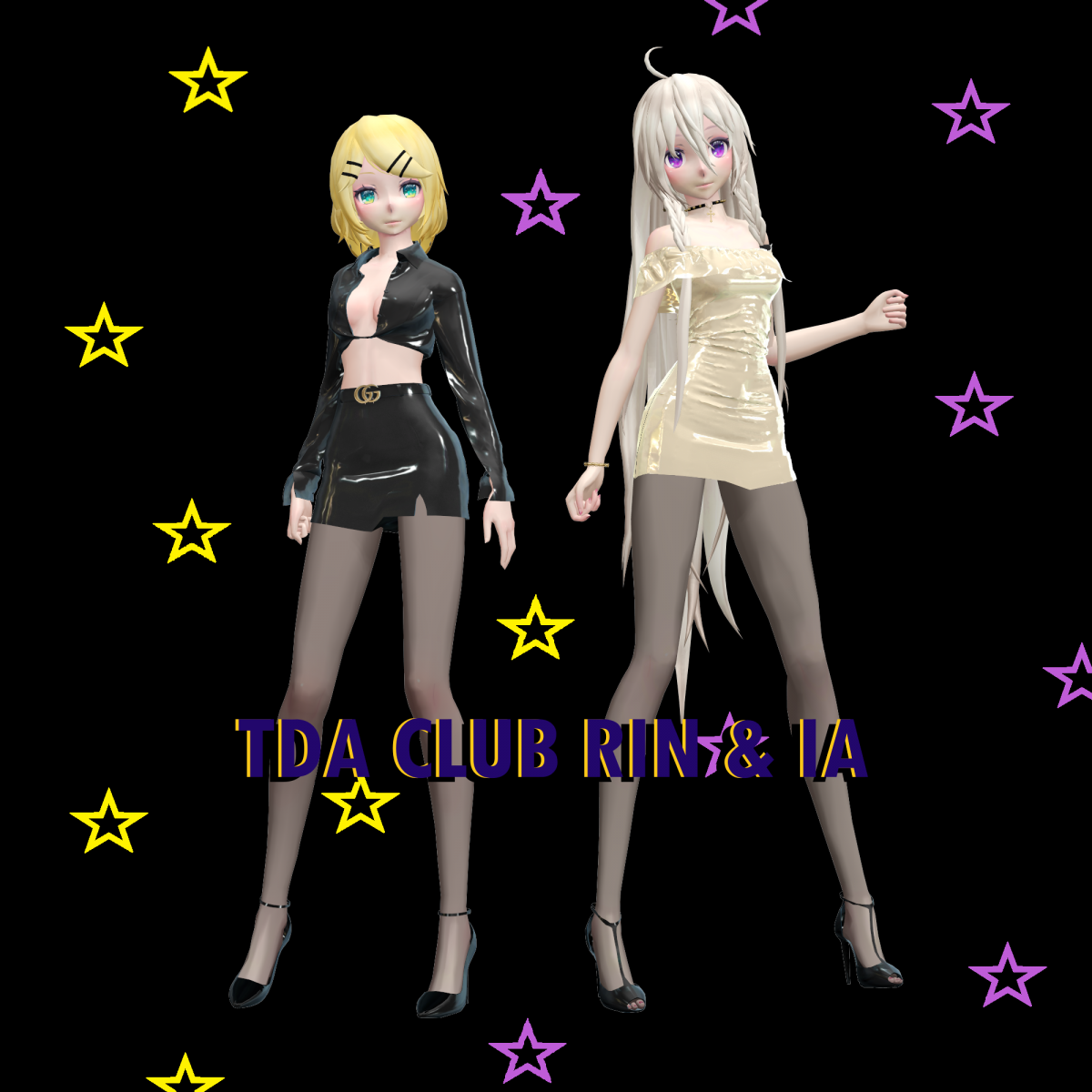 MMD模型下载 TDA Club Rin and IA